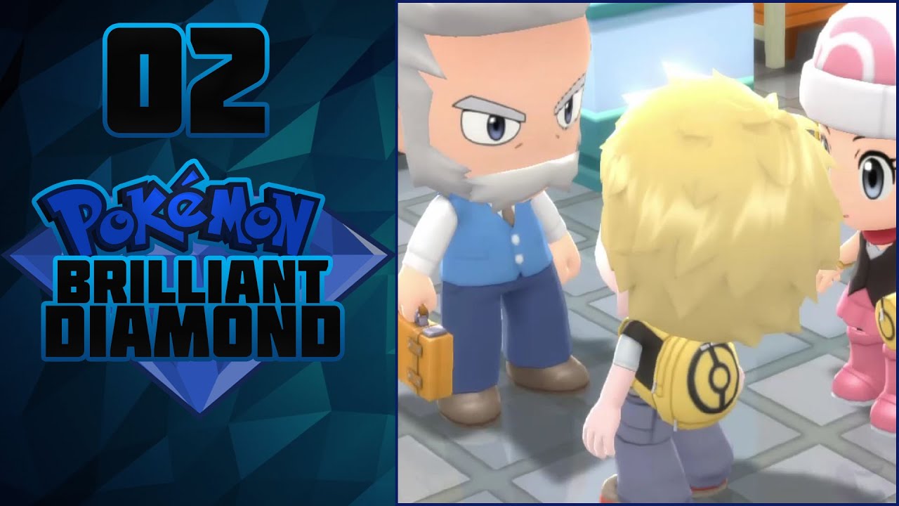 Let's Play: Pokemon Brilliant Diamond - Episode 2 "The Three Wise ...