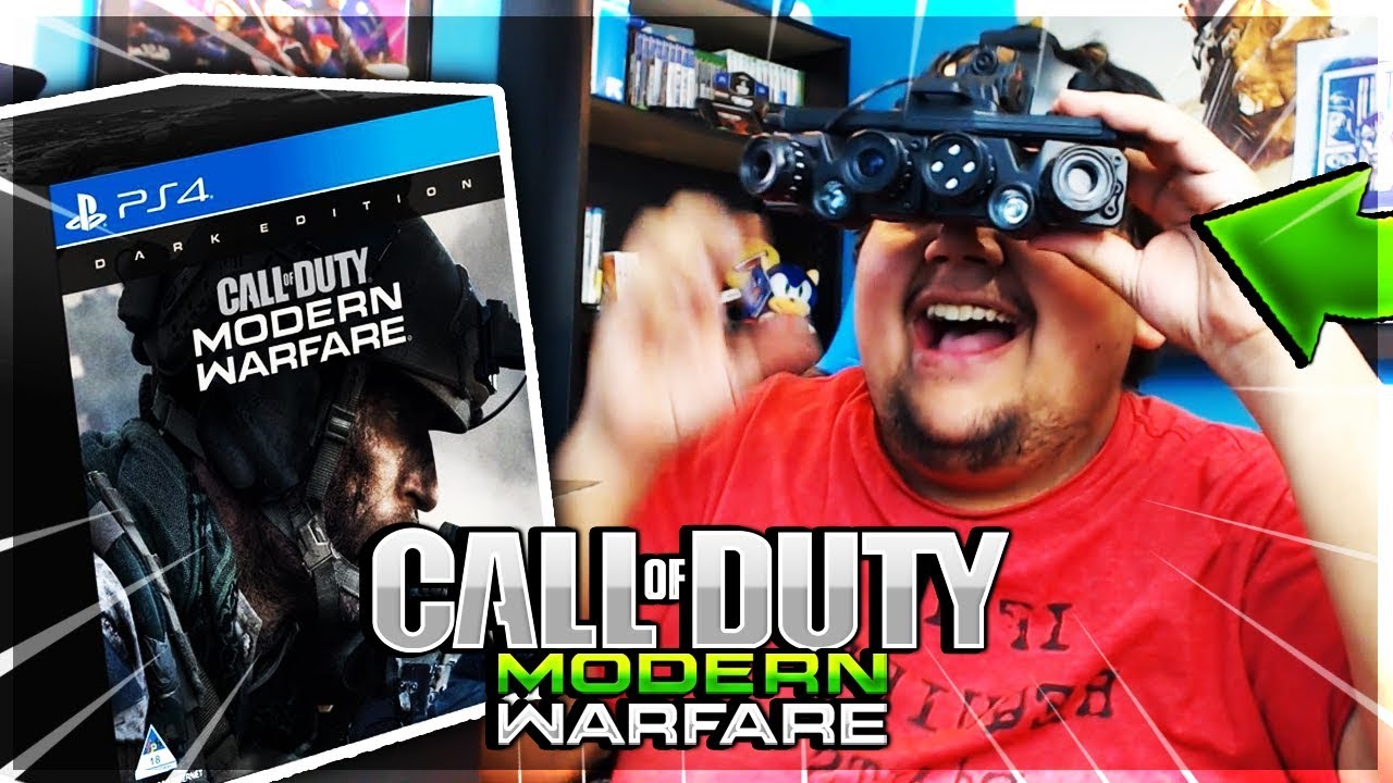 NEW MODERN WARFARE DARK EDITION UNBOXING! - Call of Duty Modern Warfare ...