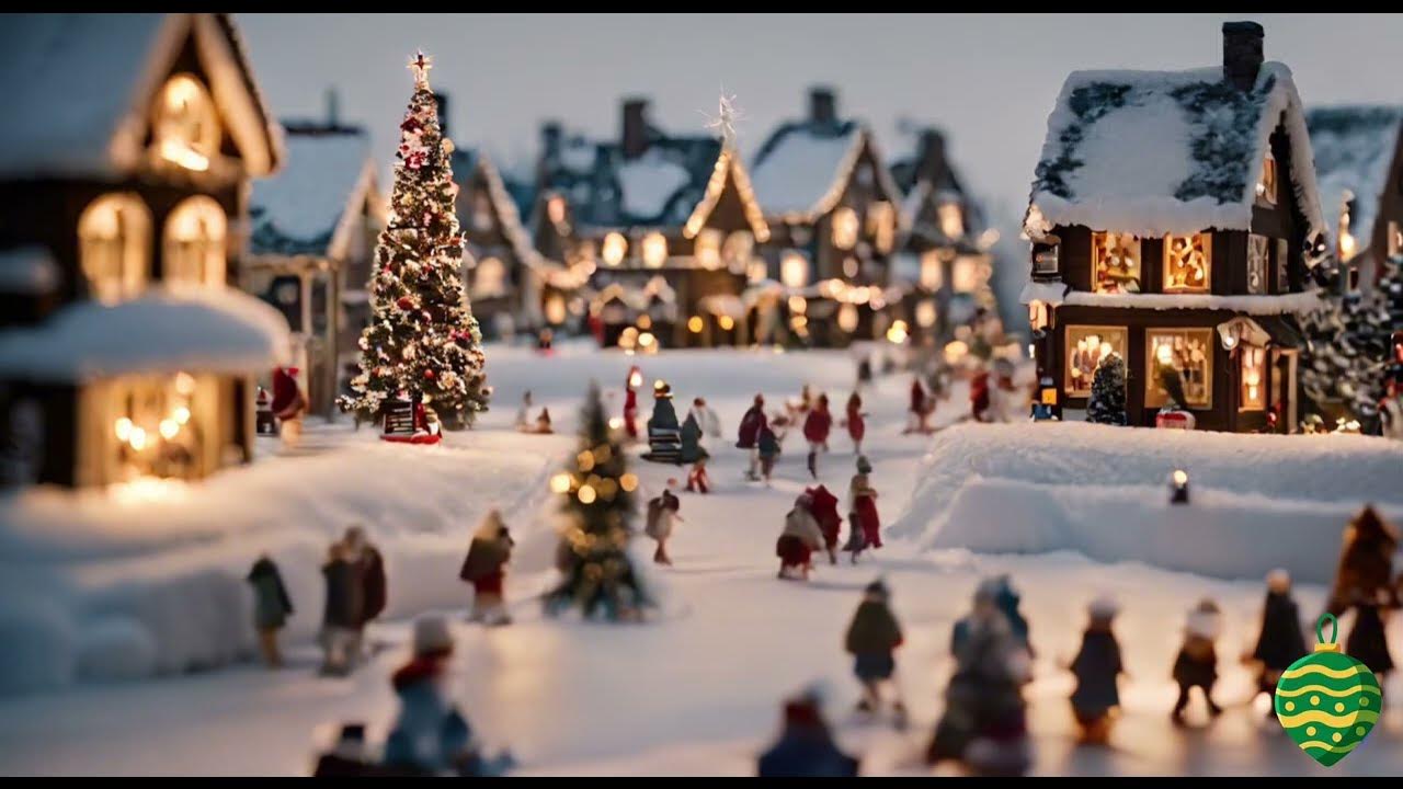 COZY WINTER WONDERLAND, CHRISTMAS AMBIENCE, MAGICAL FAIRY VILLAGE ...
