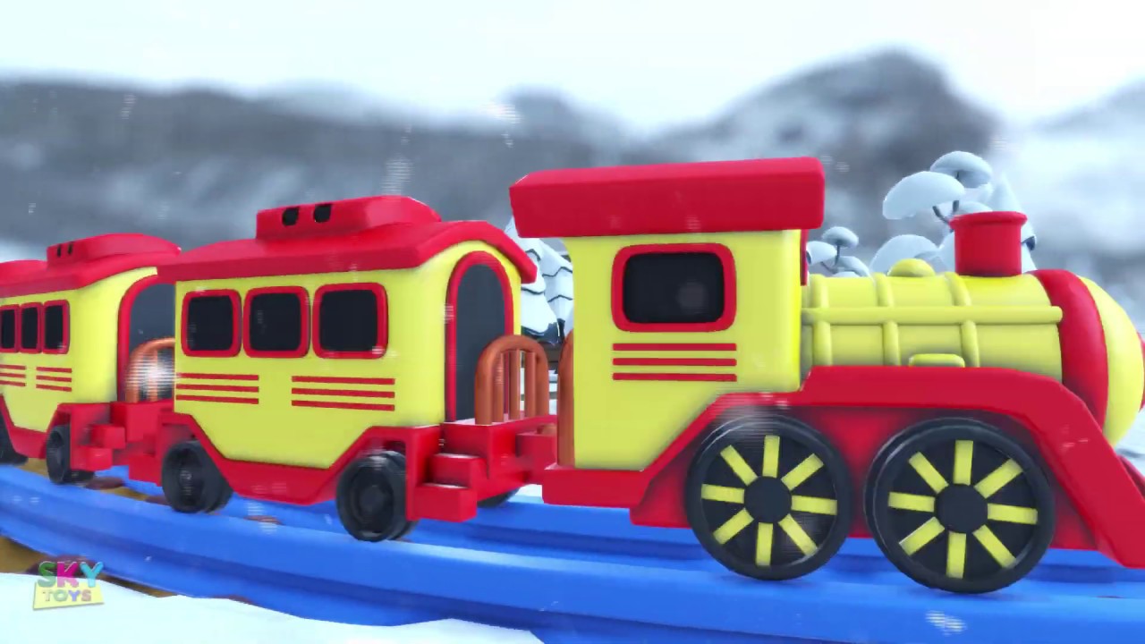 chu chu train - train cartoon for children's - toy train - YouTube