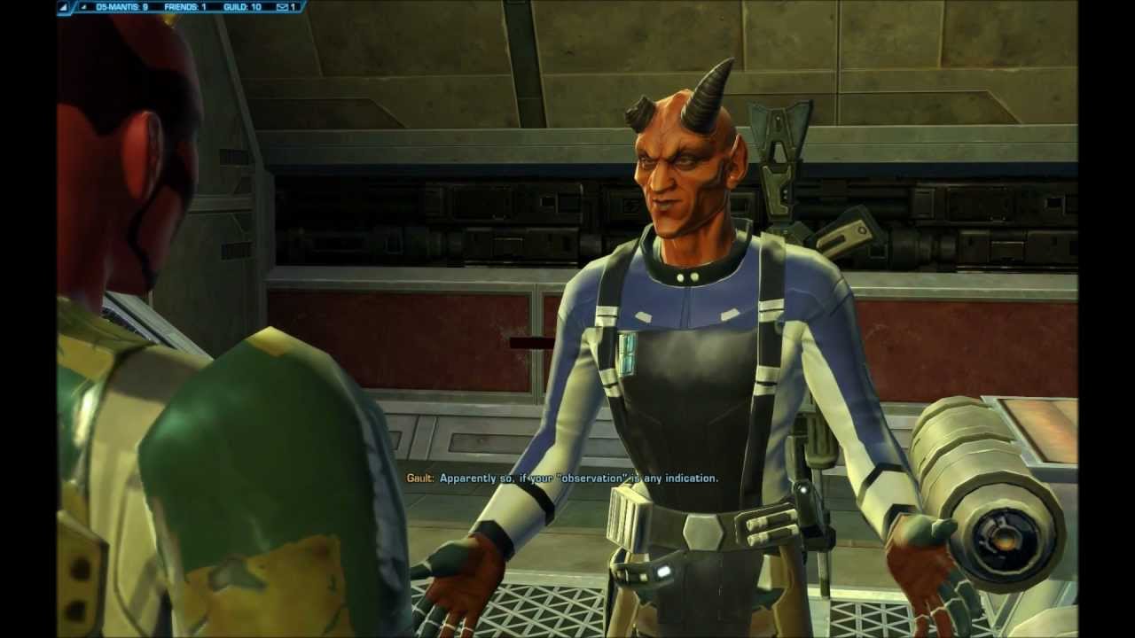 SWTOR: Gault Conversation 6 - Slimming - YouTube