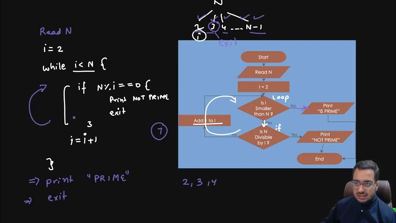 Pseudocode Prime Number Youtube
