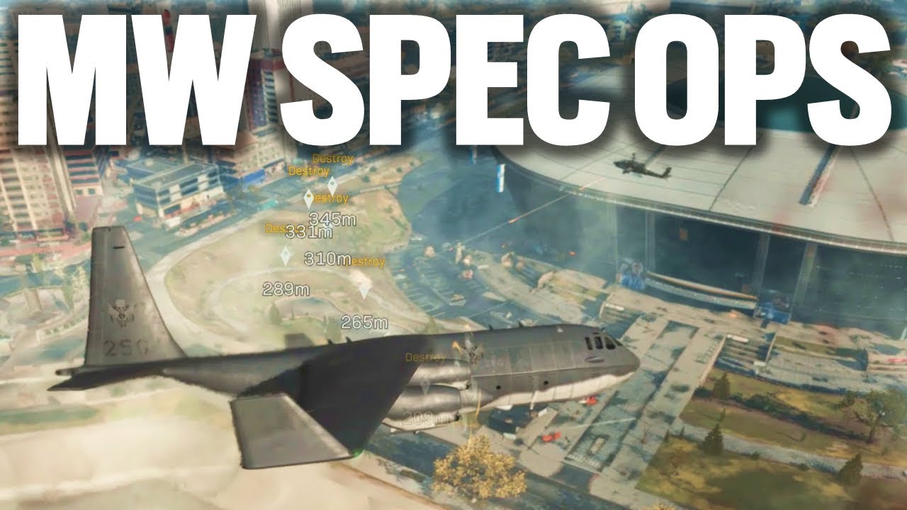 Modern Warfare SPEC OPS Exclusive Gameplay OPERATION HEADHUNTER (COD MW ...