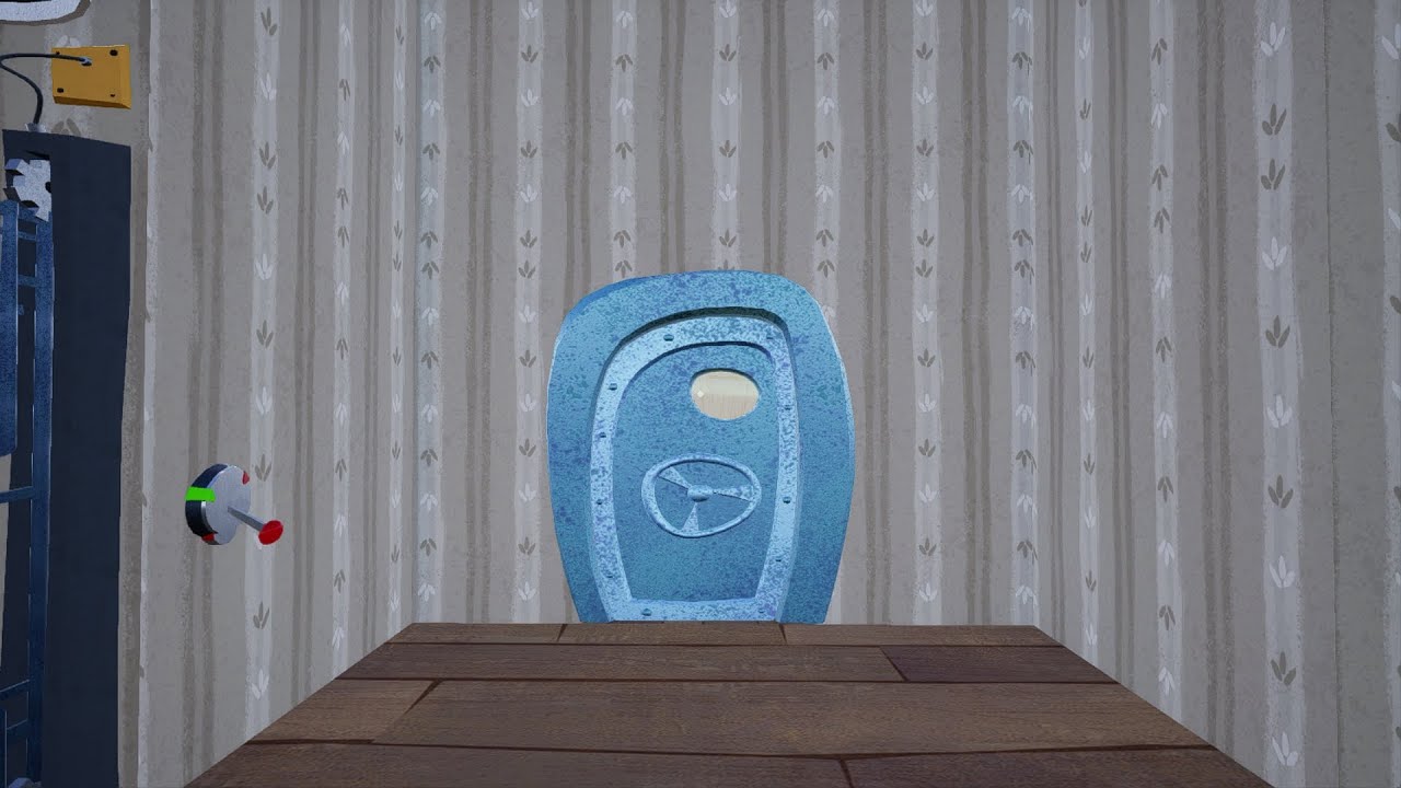 Hello Neighbor: Clipping through the locked vault door - YouTube