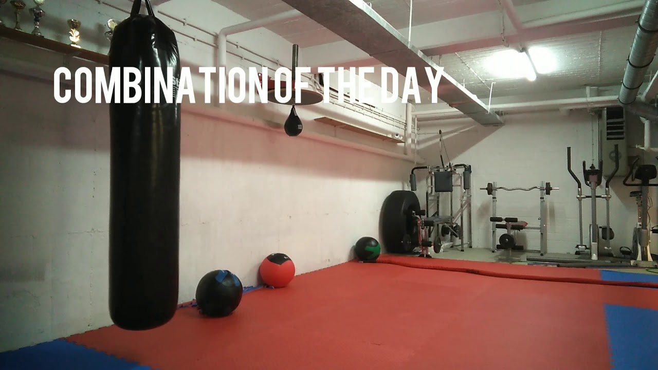 Keep calm, train at Home: Combination of the Day No 8 - YouTube
