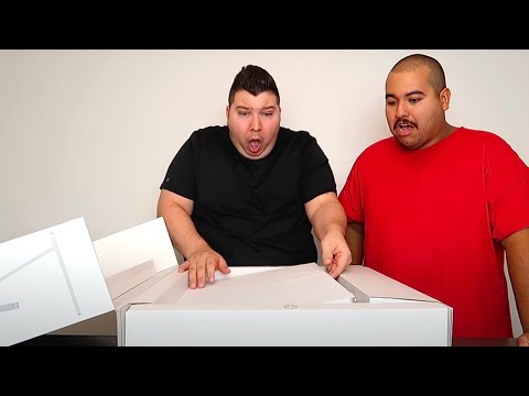 Nick surprised me with a new iMac... unboxing