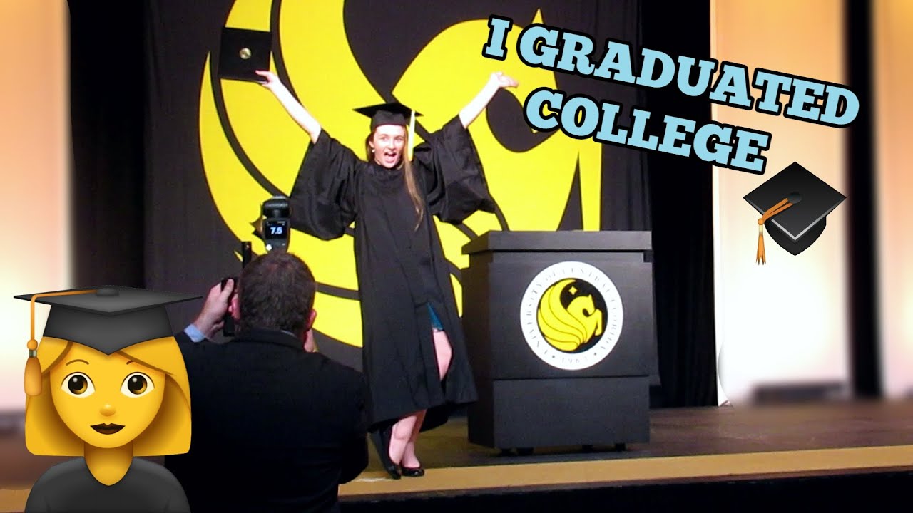 I GRADUATED COLLEGE - YouTube