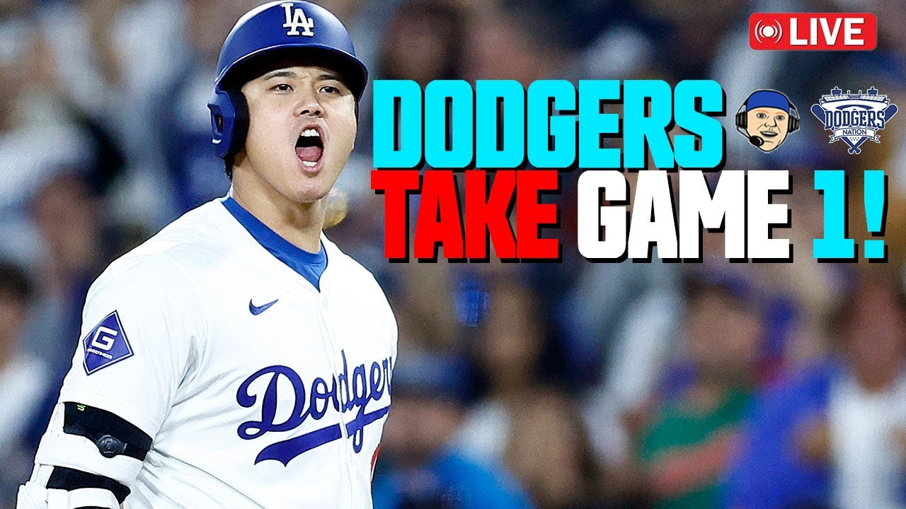 Dodgers Beat Padres in NLDS Game 1 Thriller! Shohei Ohtani Hits First ...