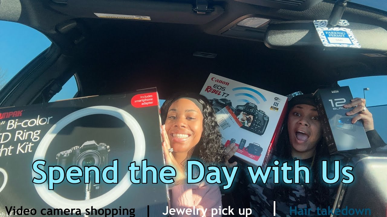 Vlog | Spend the day with us: video camera shopping, jewelry cleaning ...