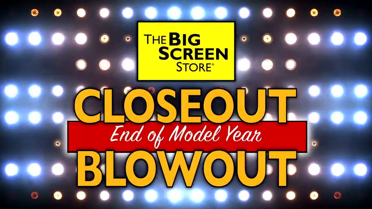 End of Model Year Closeout Blowout! - YouTube