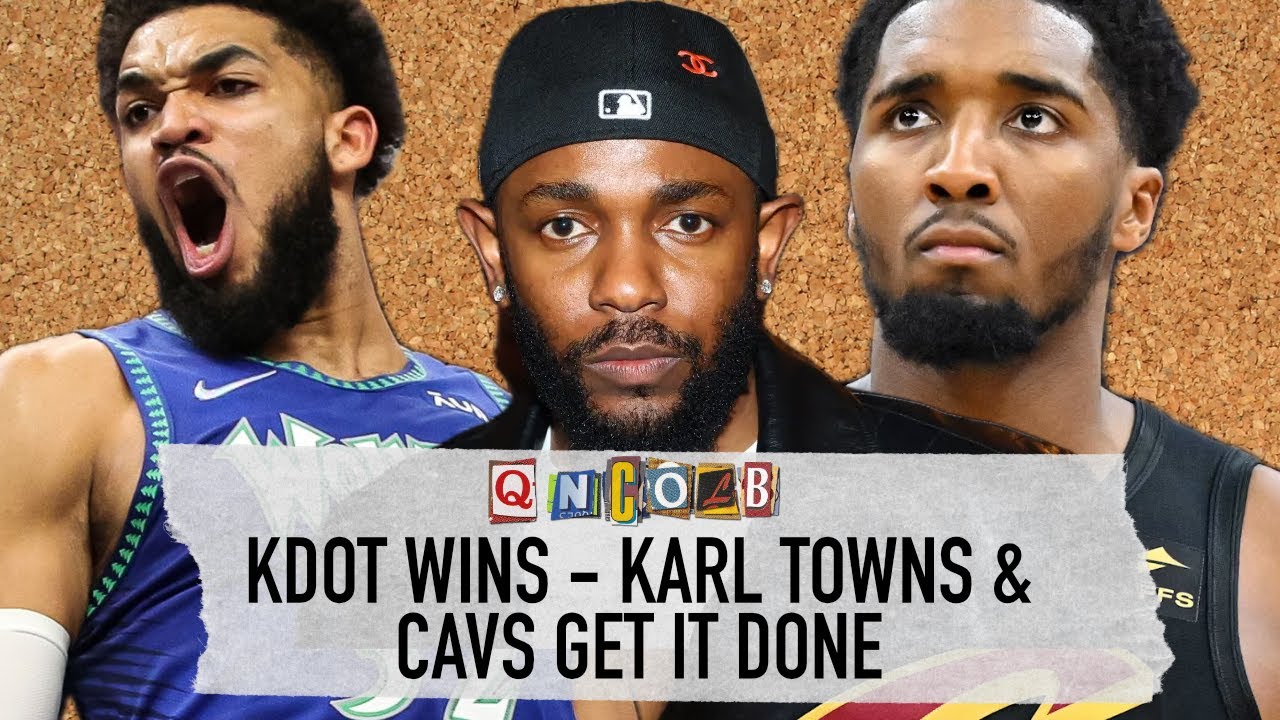 KENDRICK LAMAR WINS, KARL TOWNS SHUT ME UP, DONOVAN MITCHELL WAS HOOPING TOO - YouTube