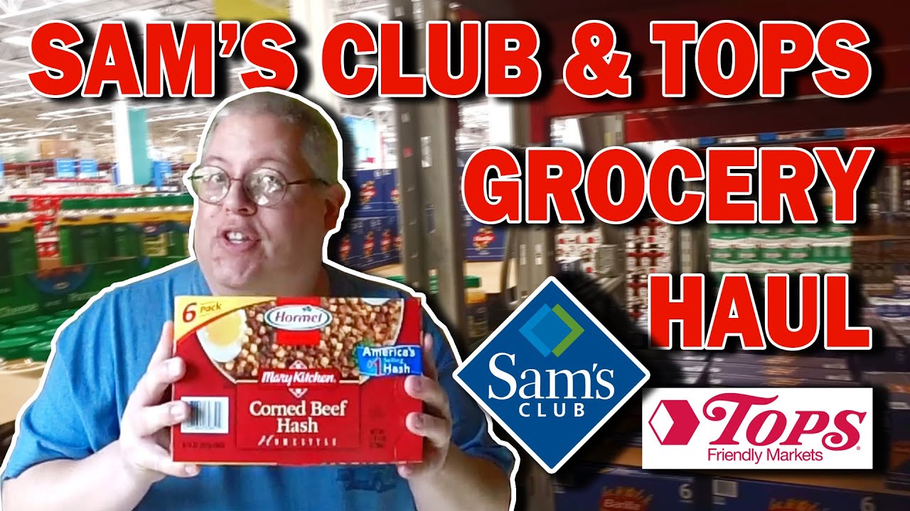 Small Sam's Club & Tops Haul - Old House On The Corner - Ep #130 - YouTube