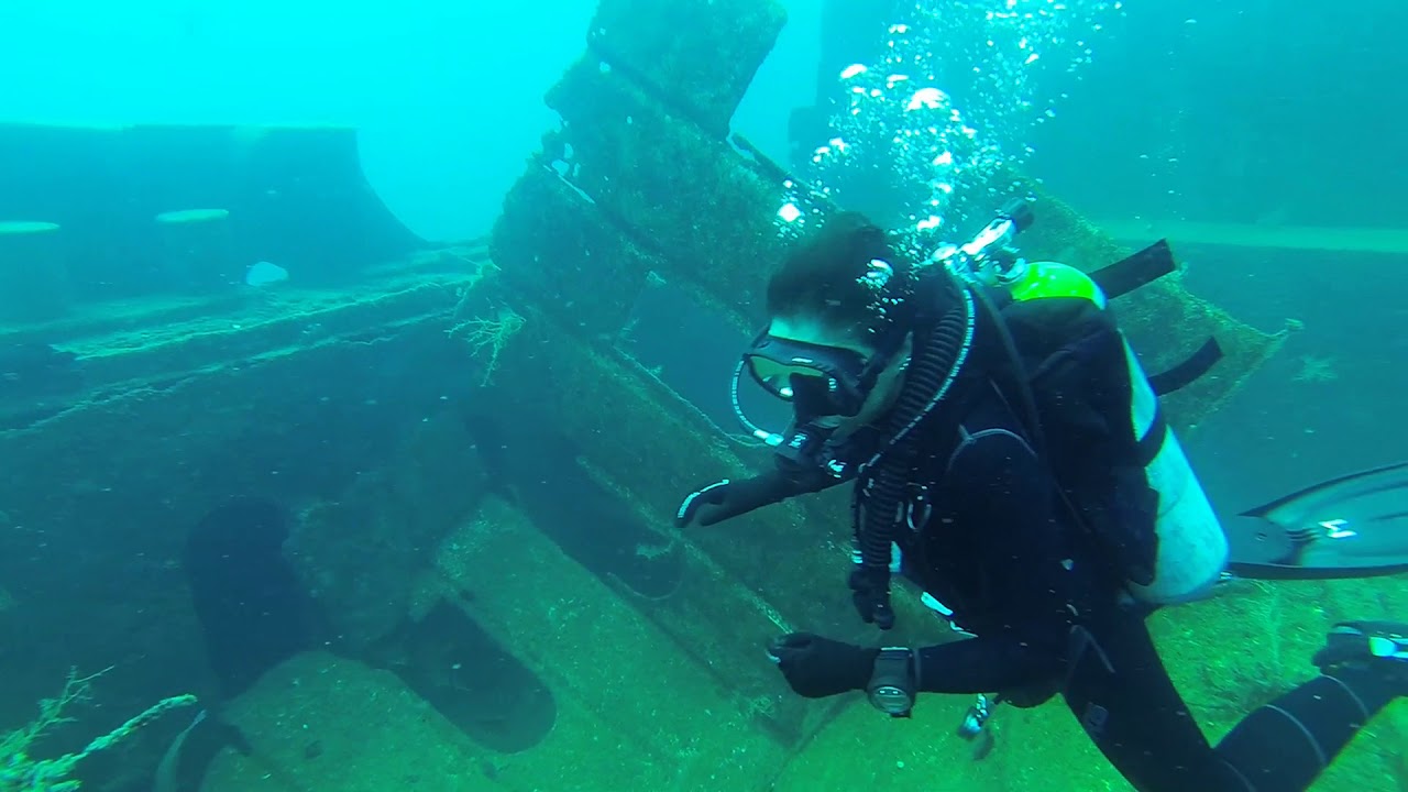 FANG MING WRECK Mar di Cortez Baja California - YouTube