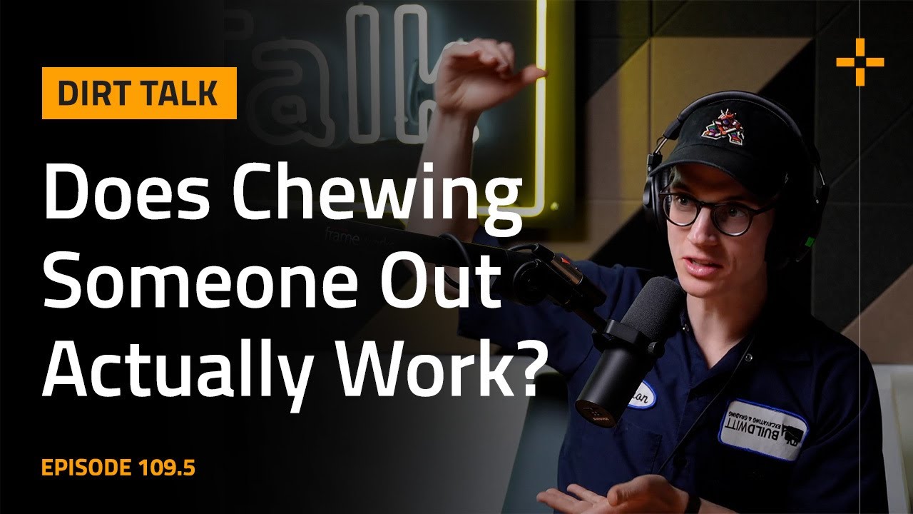 Does Chewing Someone Out Actually Work? -- Dirt Talk 109.5 - YouTube