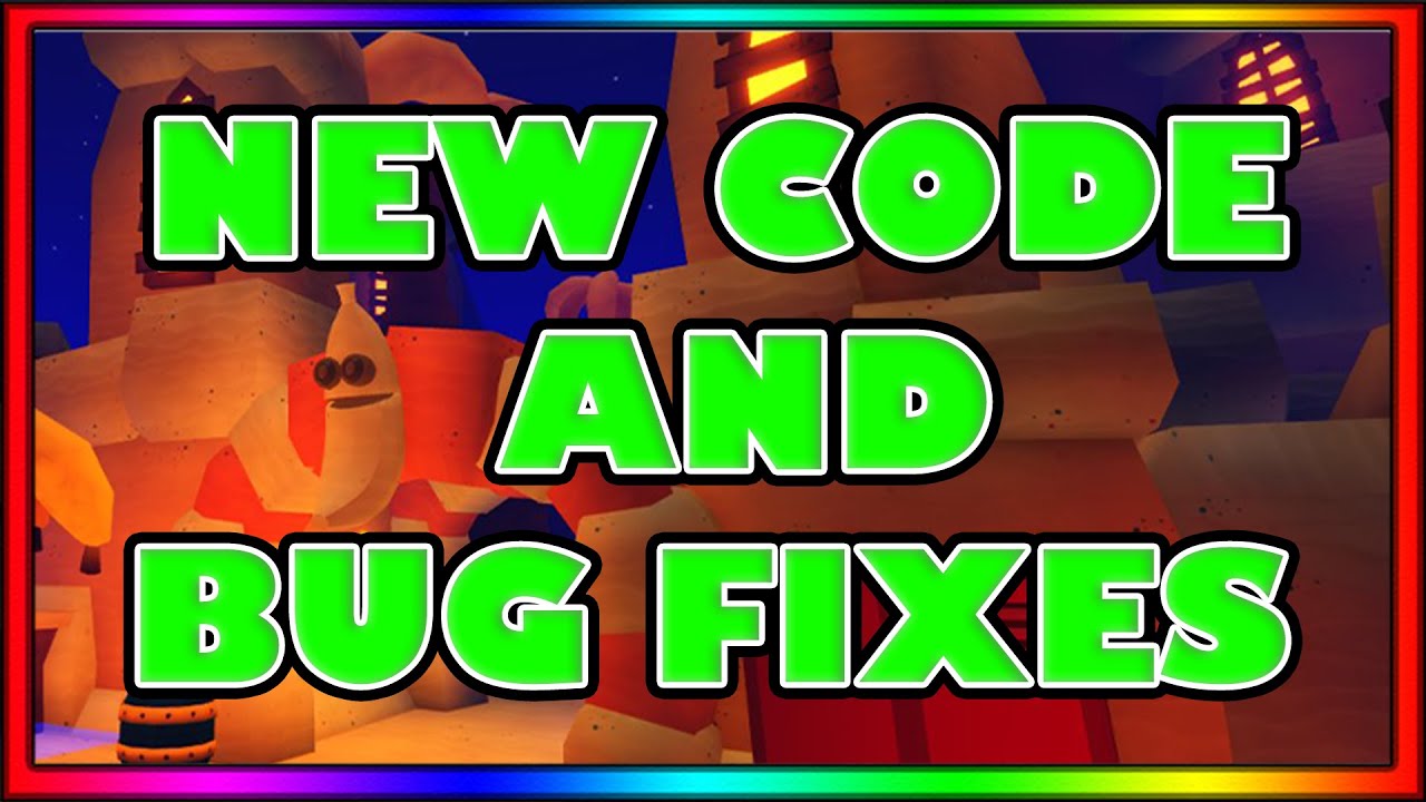 New Banana Eats Code Update.. (BRAND NEW CODE + BUG FIXES).. - YouTube