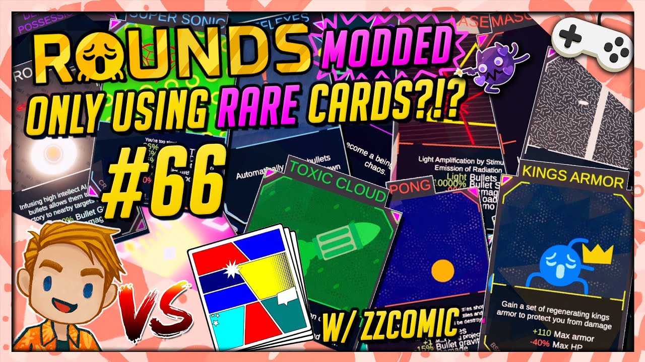 ONLY USING RARE CARDS?!? w/ @ZZcomic | Let's Play ROUNDS | Part 66 ...