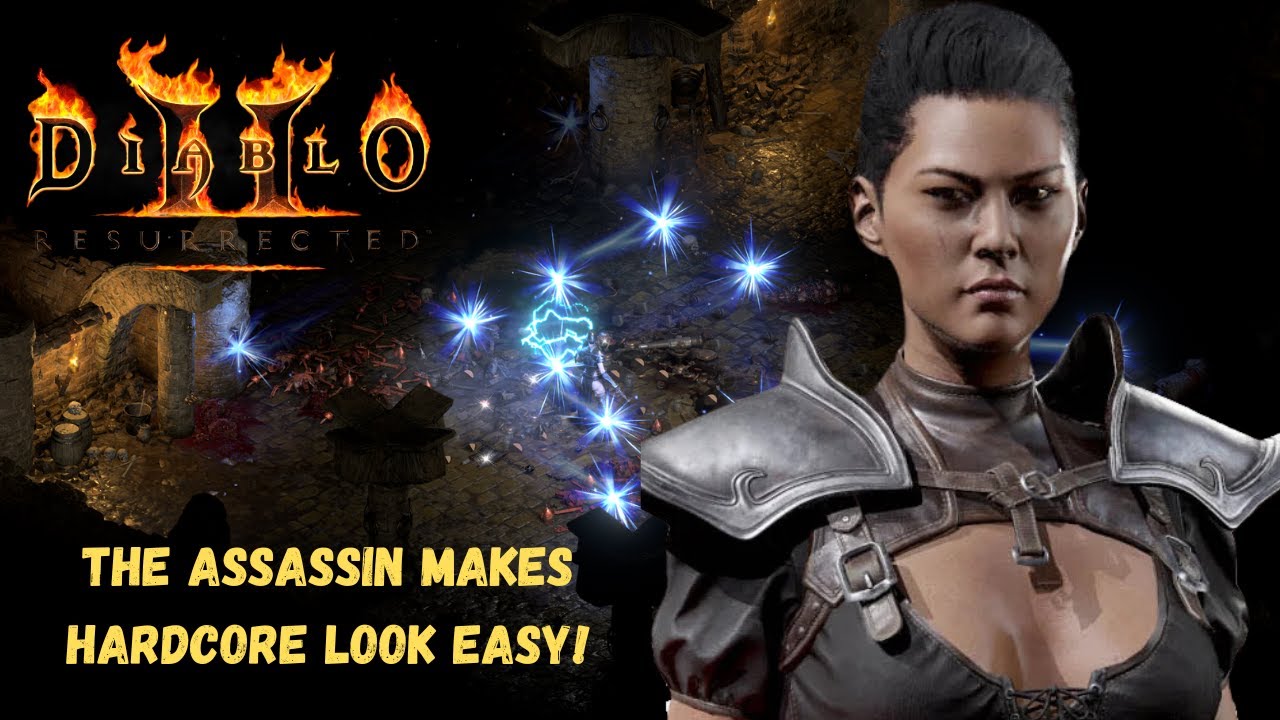 The Assassin is 100% My Favorite Character | Diablo 2 HC Gameplay - YouTube