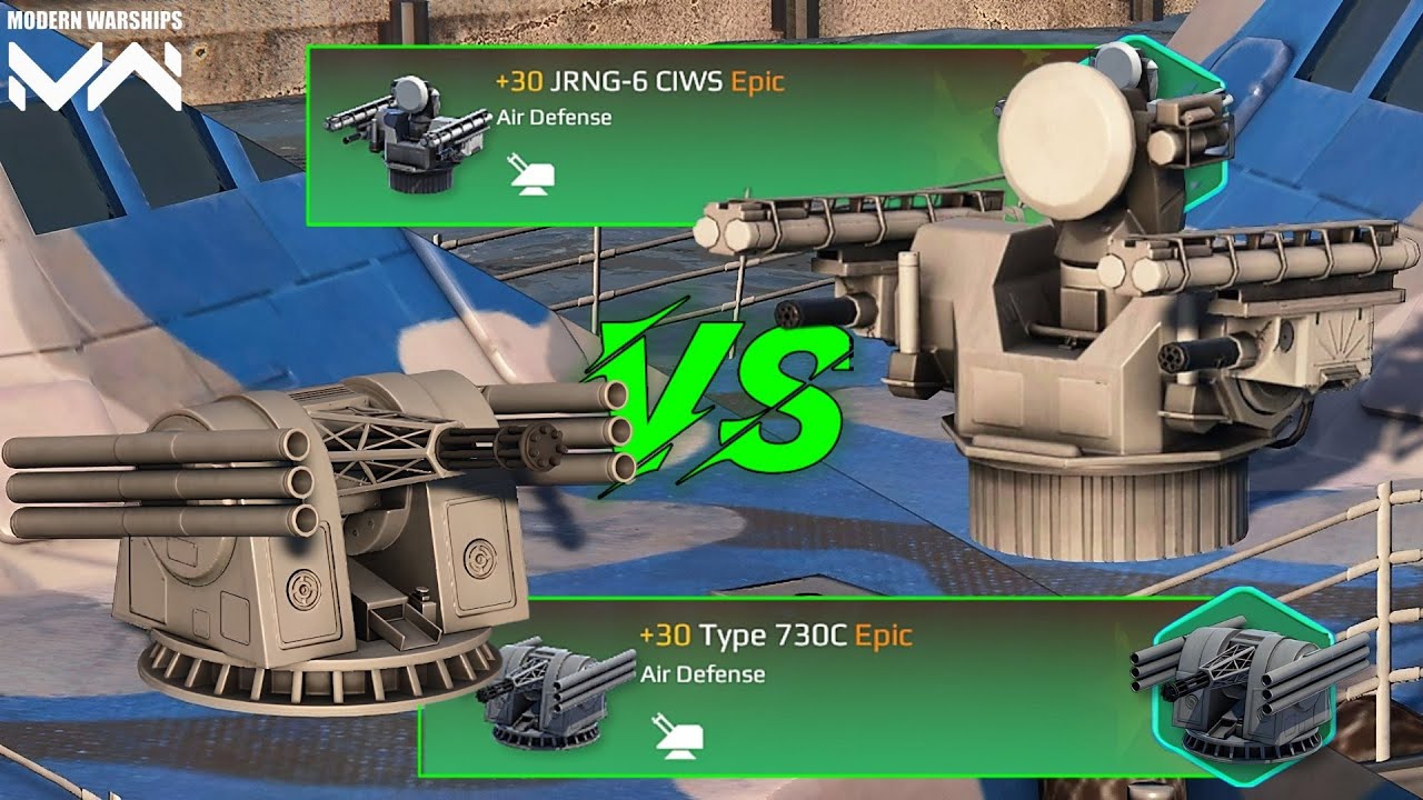 NEW | Type 730C VS JRNG-6 CIWS | Multi-Purpose Air Defense Full ...