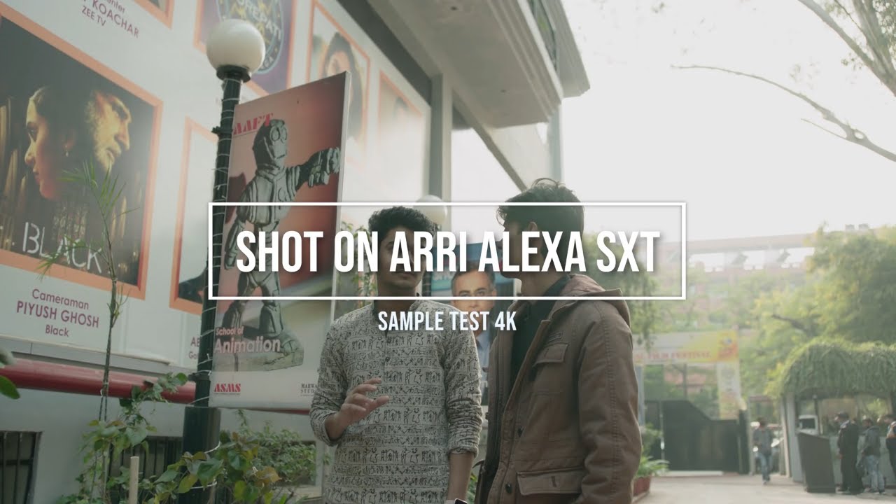 Shooting with Arri Alexa SXT Sample Test 4K #arrialexa #arri # ...
