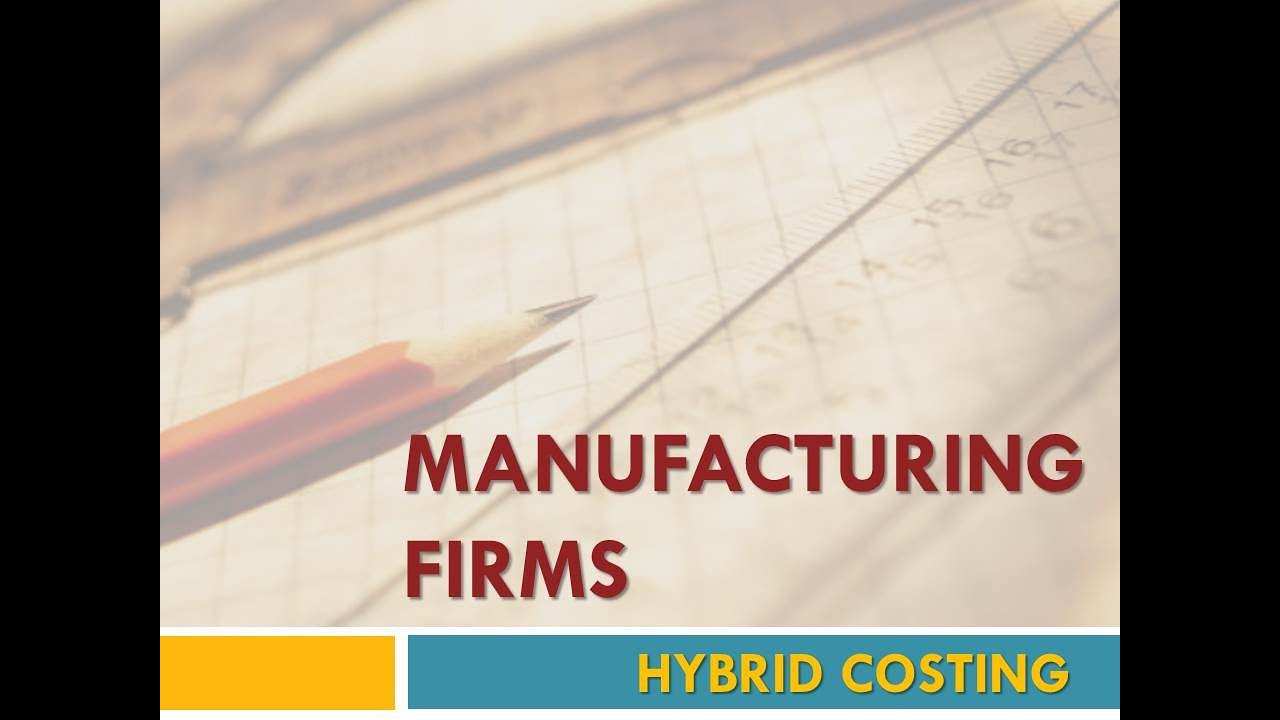 MYOB Part 17 Hybrid Costing - YouTube