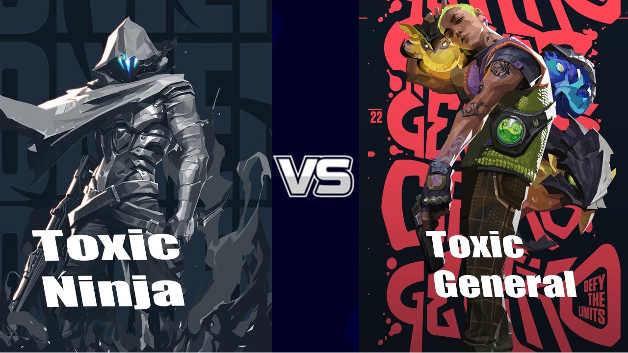 Toxic Ninja vs Toxic General | #valorant #valorantgaming #teamtoxic # ...
