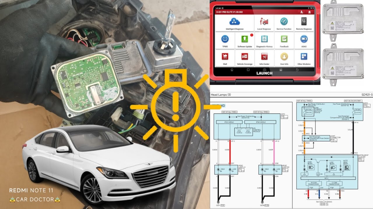 Hyundai Genesis 2016 Headlights Not Working Headlights Wiring Diagram ...