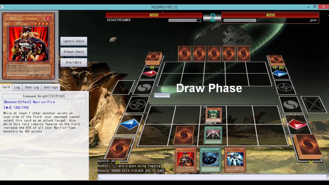 COMO JUGAR ONLINE yugiohpro (YGOPRO) - YouTube