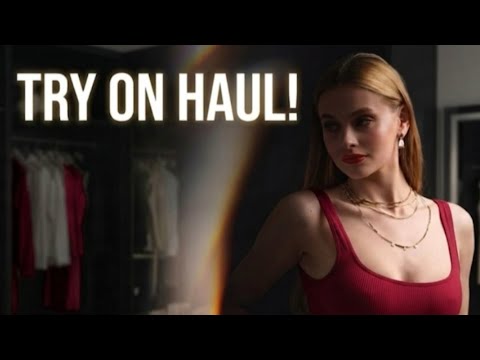 4K Transparent Lingerie & See-through Dresses | Micro Bikini Try-on Haul (4K) 👙#tryonhaul #tryon 