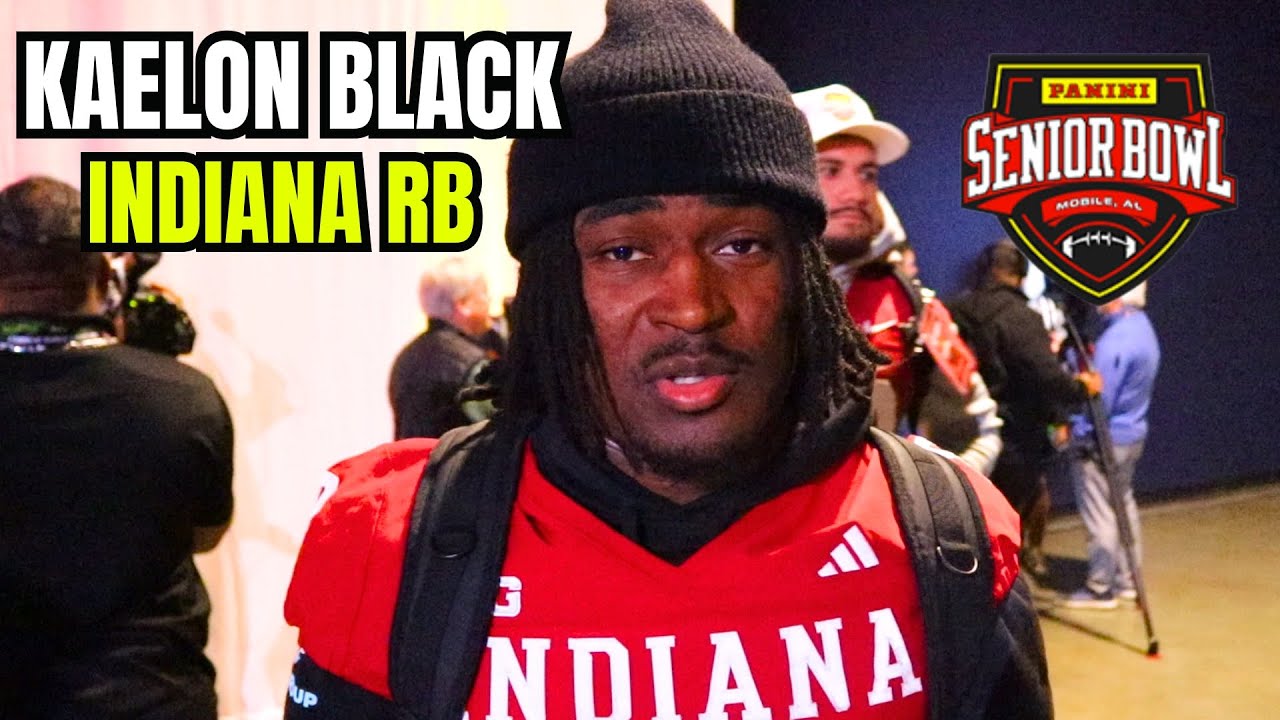 Kaelon Black on Fernando Mendoza & National Championship | Senior Bowl ...
