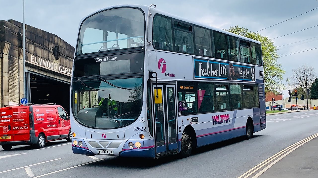 First Bus Halifax 32692 Name Kevin Casey From Skircoat Road Depot To ...