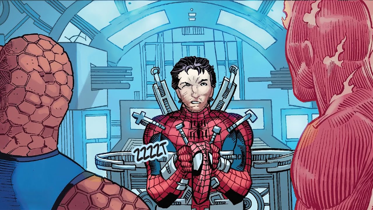 Spider Man Shows How Strong He Is - YouTube