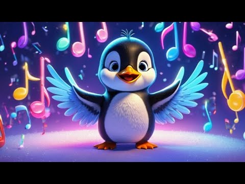 Ten Baby Penguins Read and Sing | Reading & Singing Song for Kids | Fun ...