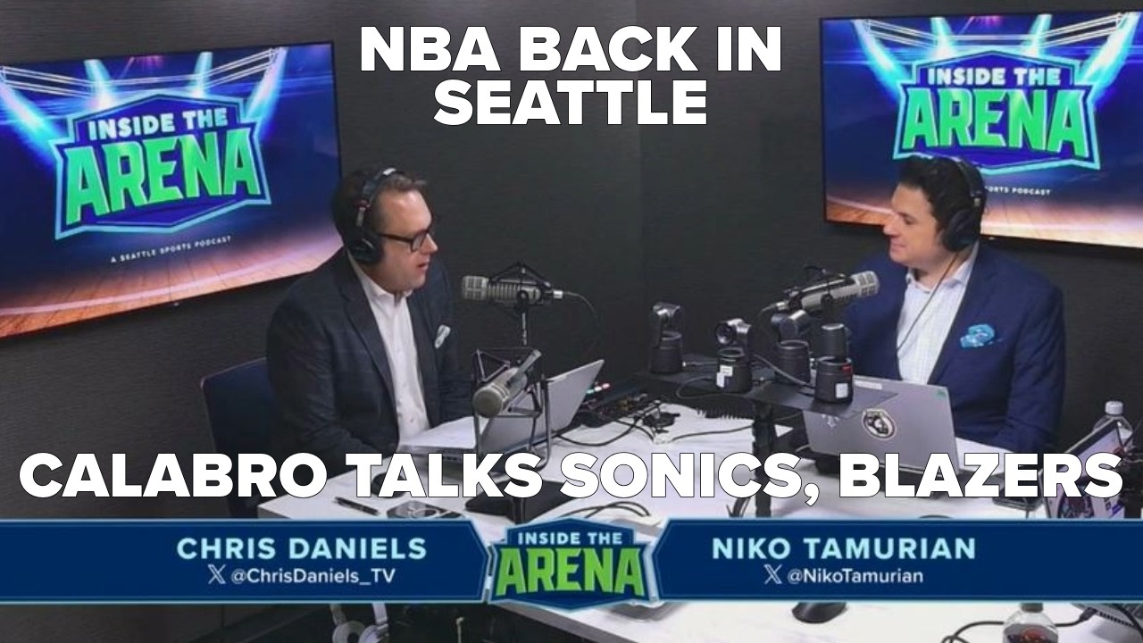 Sonics legend, Blazers broadcaster Kevin Calabro talks TV future and return of the NBA to ...