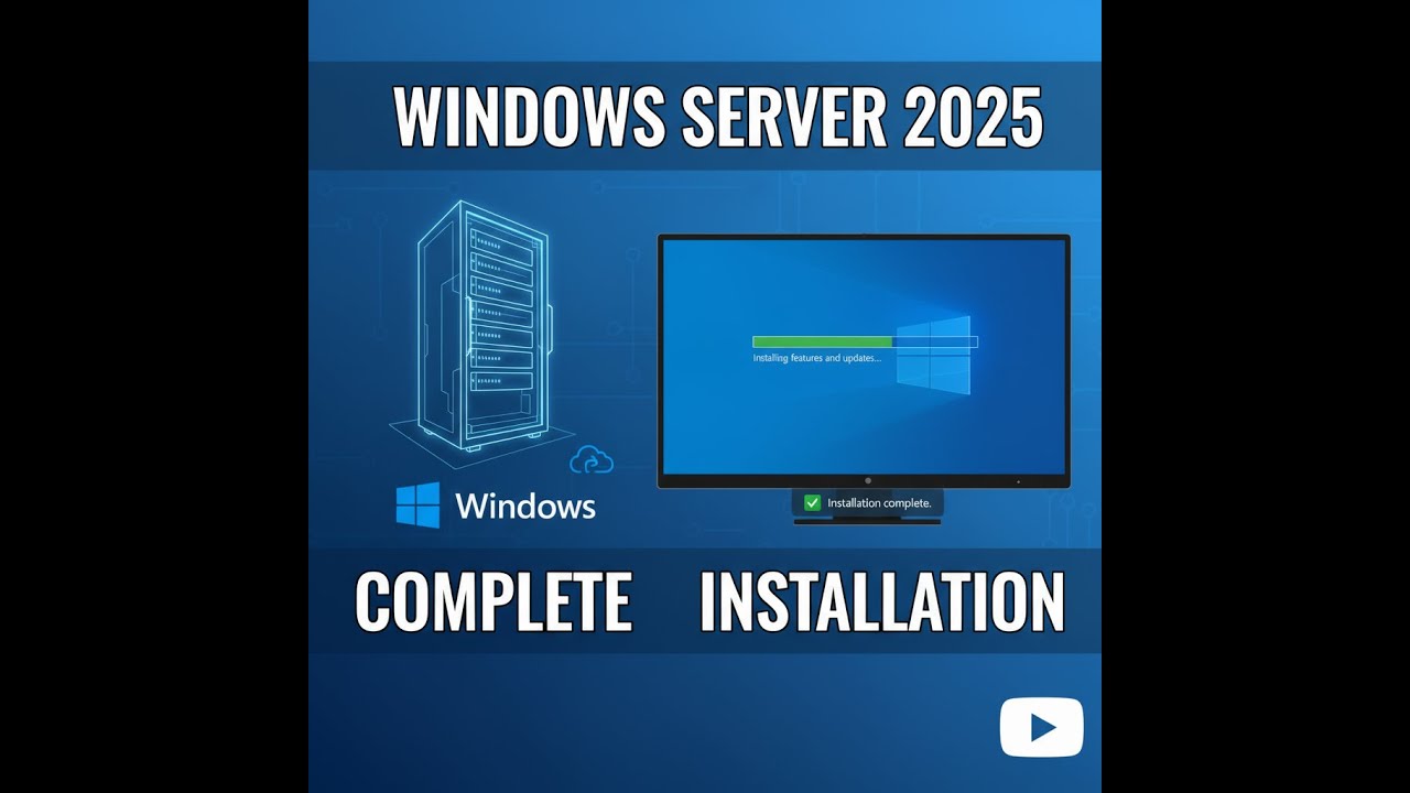 How to install Windows Server 2025 | Windows Server 2025 Complete ...