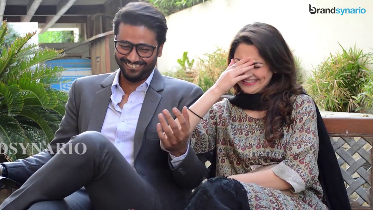 Hania &Ali Abbas's Fun BTS Video - YouTube