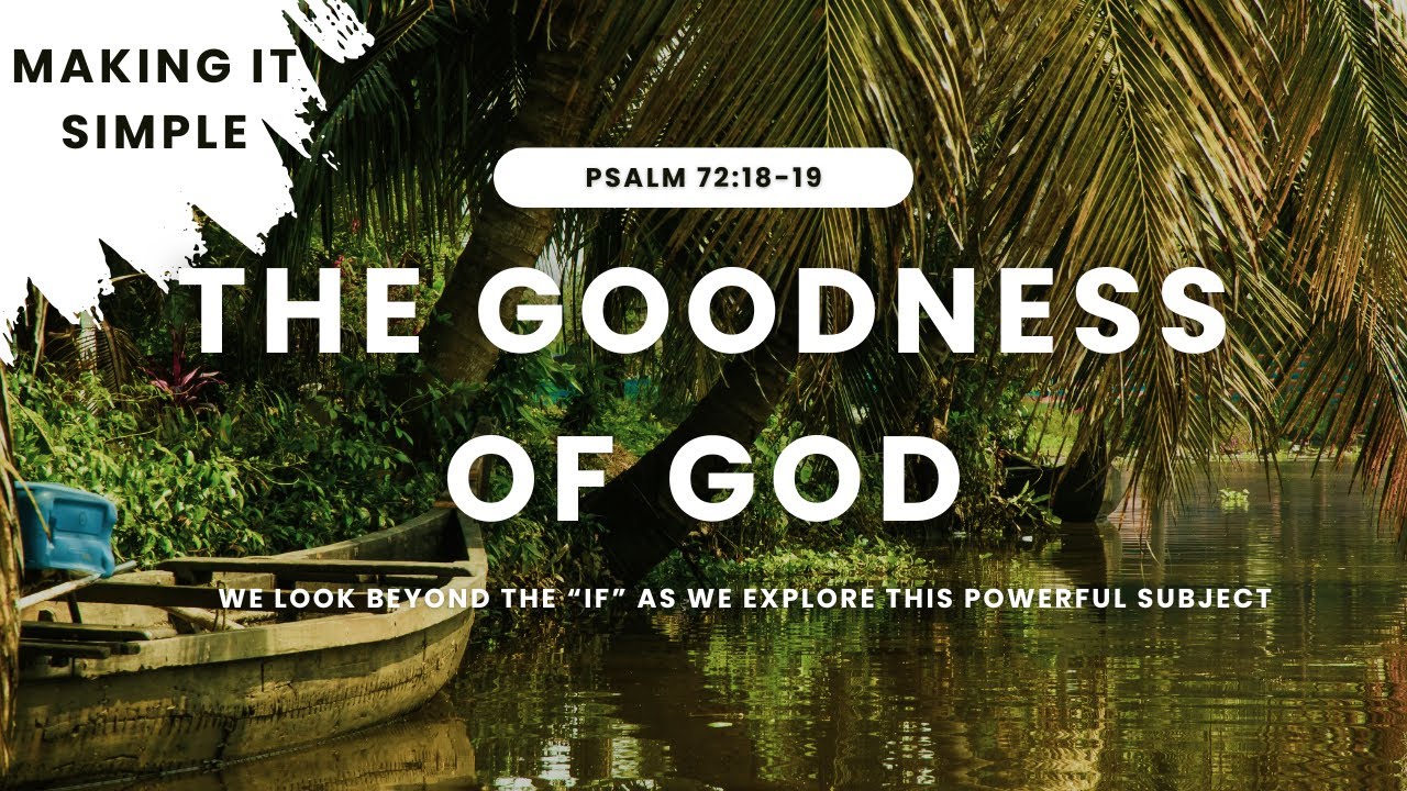 The Goodness of God intro - YouTube
