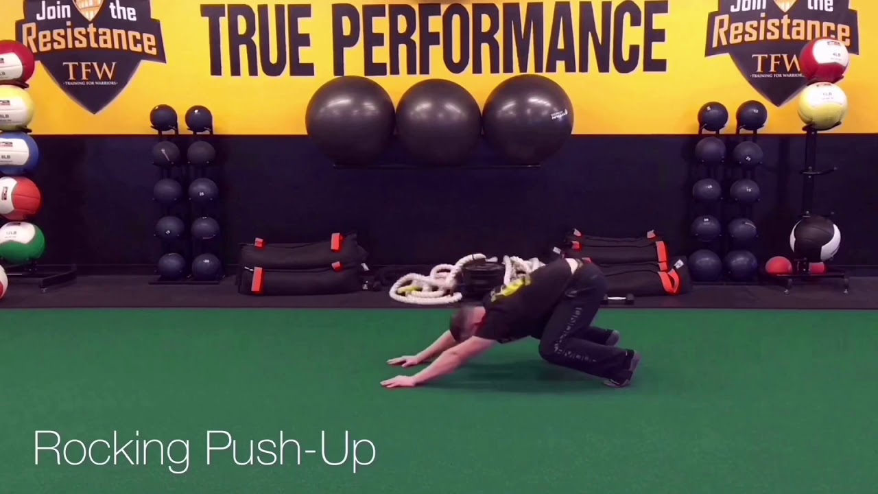 Rocking Push-Up - YouTube