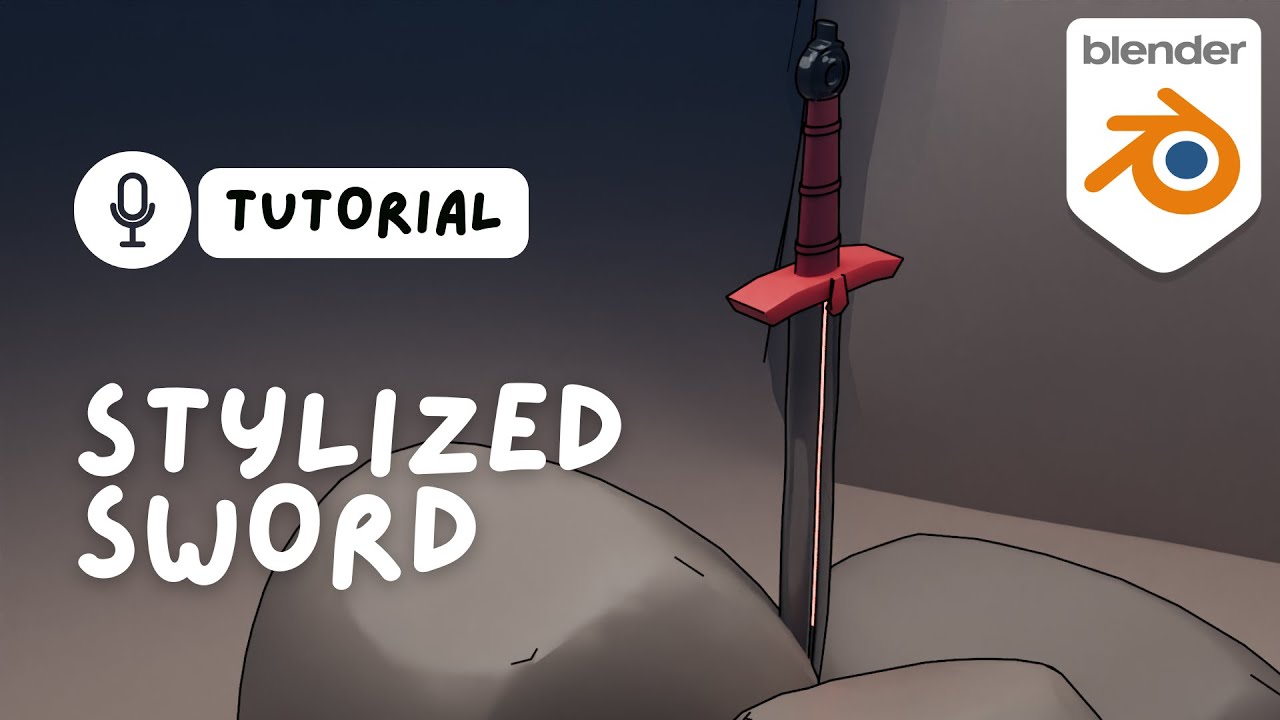 How to make 3D Stylized Sword in Blender | Blender Tutorial - YouTube