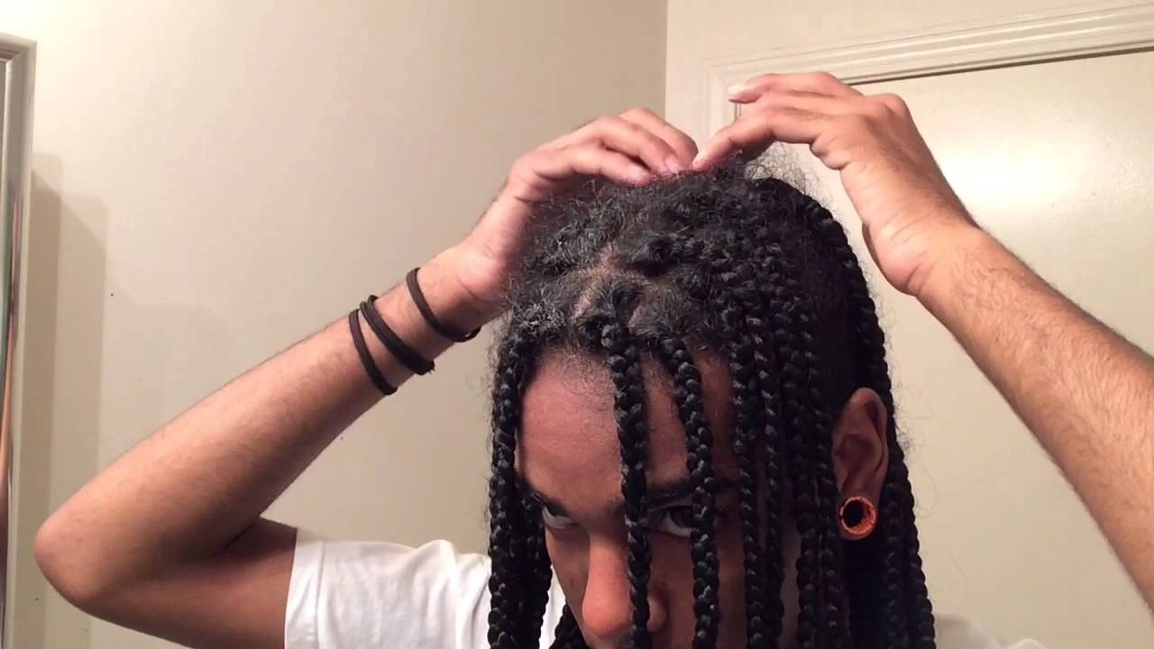 How to wash and refresh box braids | XavierIvan - YouTube