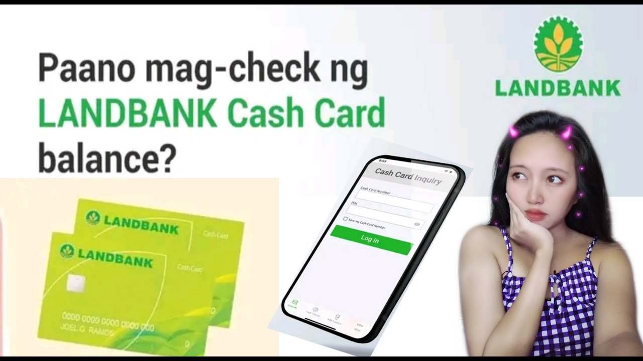 PAANO MAG CHECK NG LANDBANK CASH CARD BALANCE GAMIT ANG CELLPHONE ...