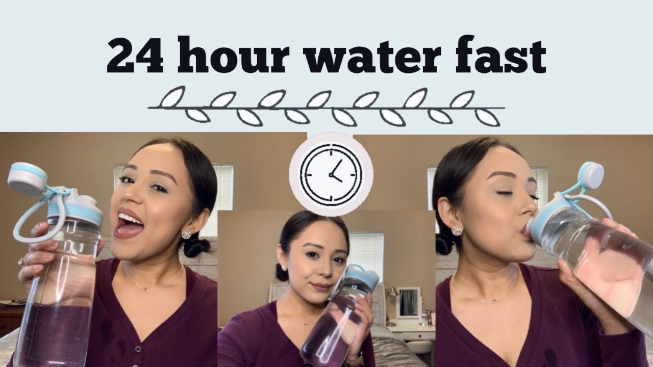 24 hour Water Fast | My experience & new goals - YouTube