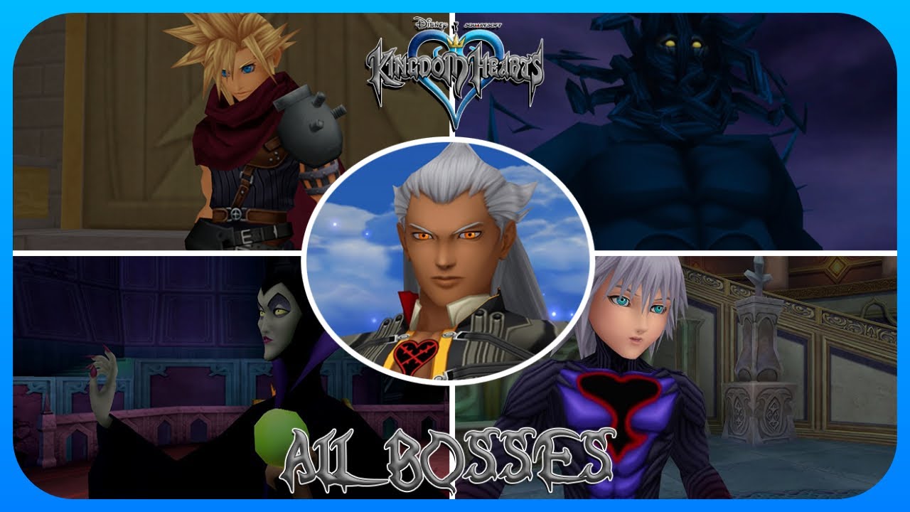 Kingdom Hearts All Bosses (PS2) - YouTube