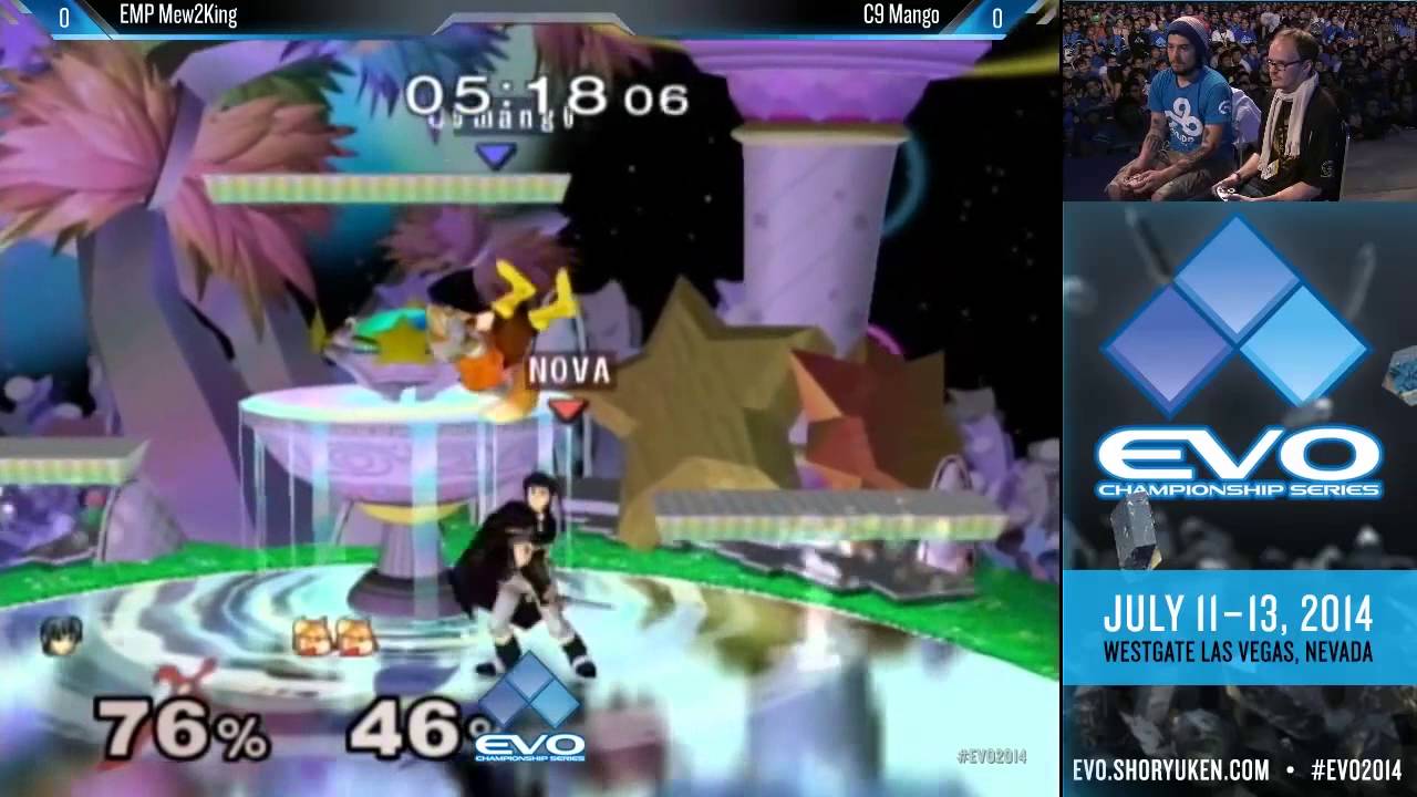 SSBM EVO 2014: Winners Top 8 - C9 Mango vs. EMP Mew2King - YouTube