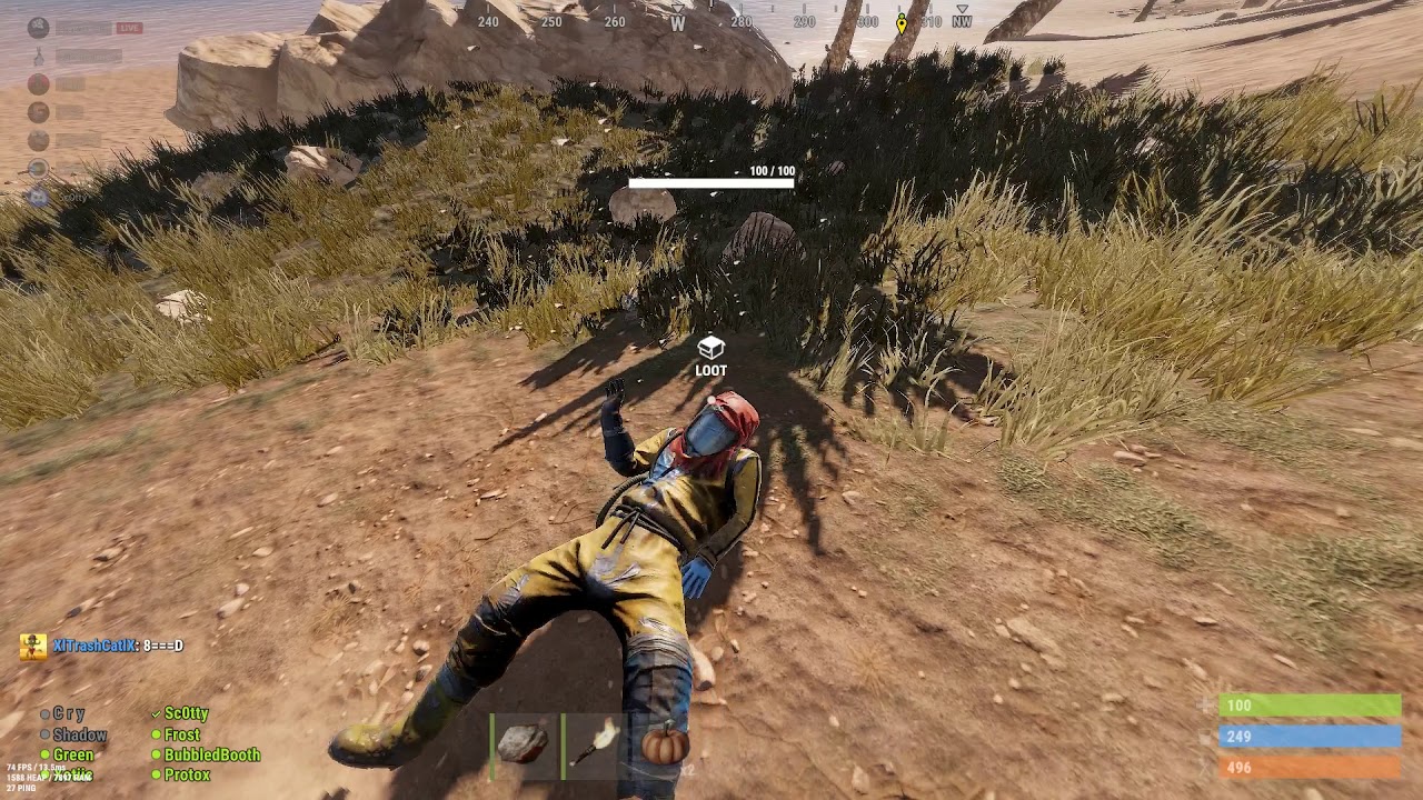 Crazy Rust Body Movement - YouTube