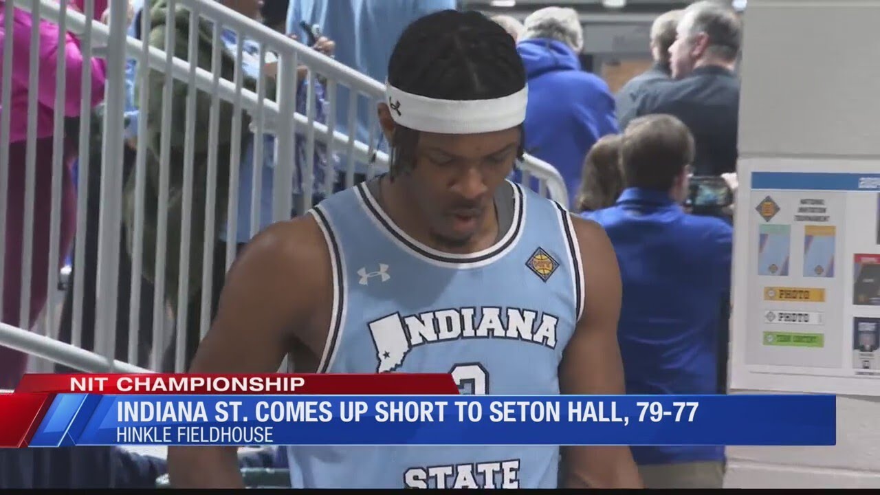 Indiana State comes up short against Seton Hall - YouTube