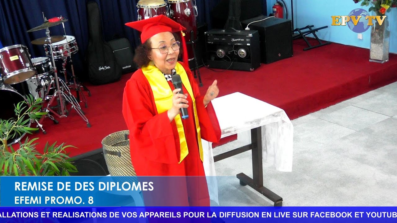 (1) REMISE DES DIPLOMES DE EFEMI PROMOTION 8 - YouTube