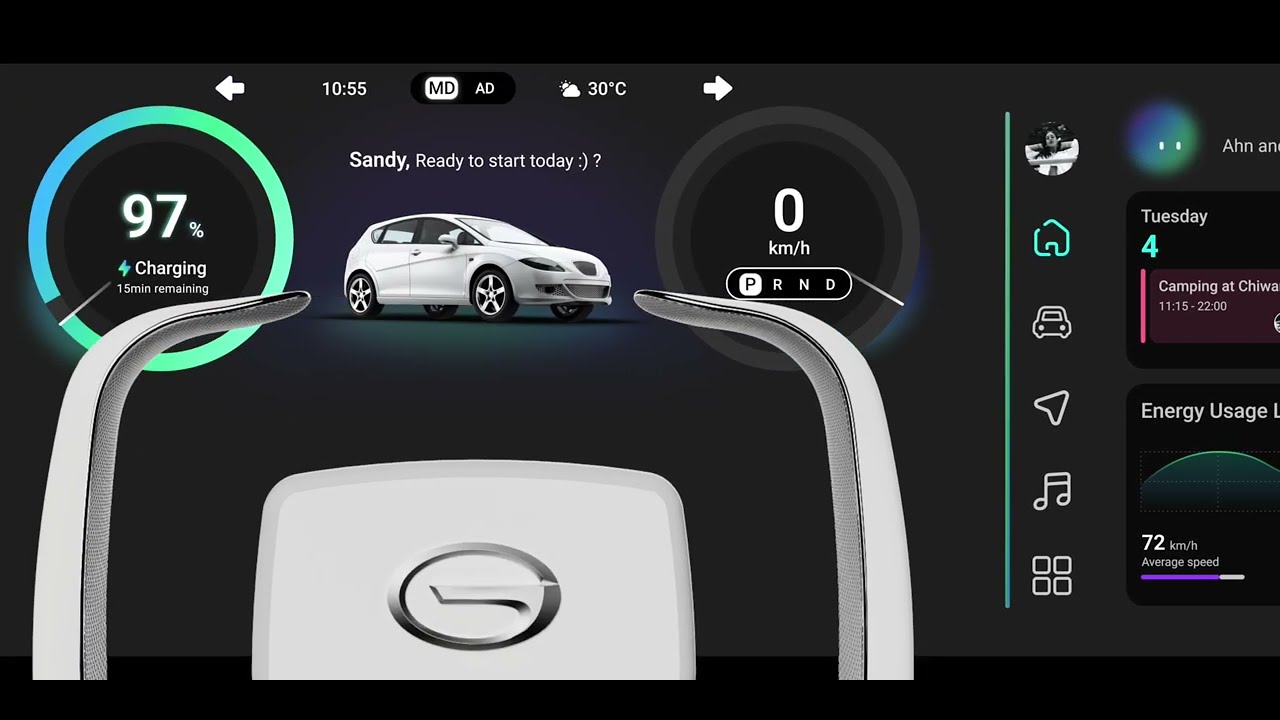 HOLA: Easy self-driving trip with future MPV - Demo Video - YouTube