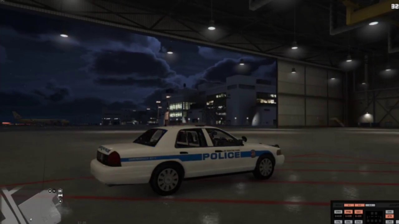 GTA 5 LSPDFR Episode 2 Crown Victoria ELS Lighting showcase and sirens ...