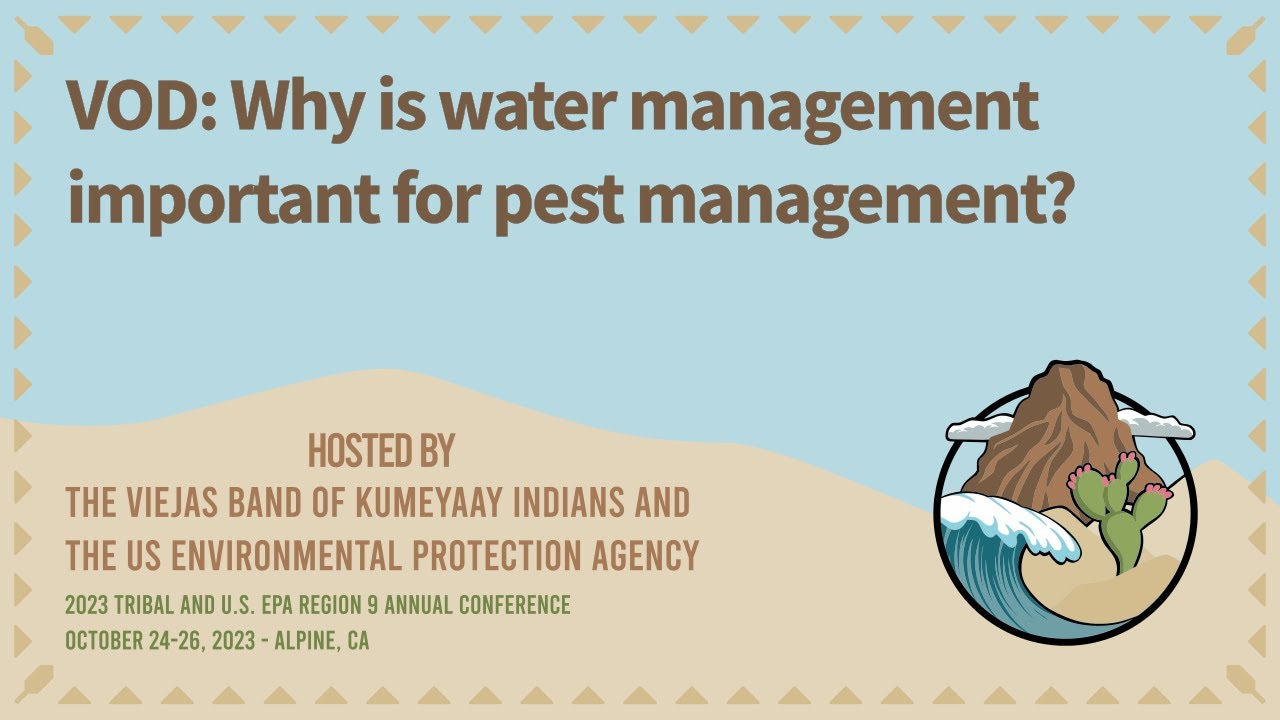 VOD: Why is water management important for pest management? - YouTube