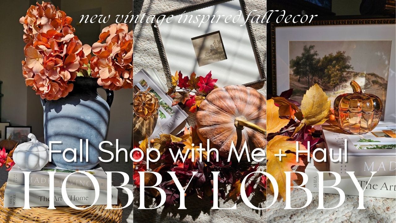 FALL 2024 HOBBY LOBBY SHOPPING ADVENTURE + HAUL | Fall Shop with Me ...